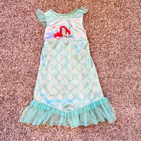 Disney | Dresses | Disneys The Little Mermaid Sleep Play Dress Size 2t ...